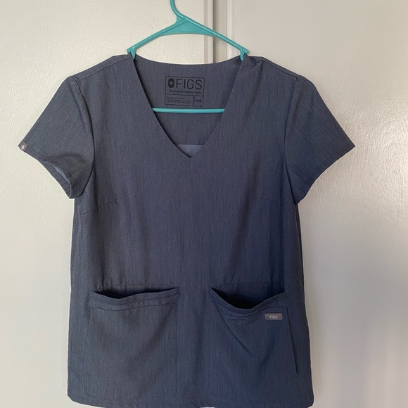 Figs | Tops | Figs Limited Edition Heather Denim | Poshmark